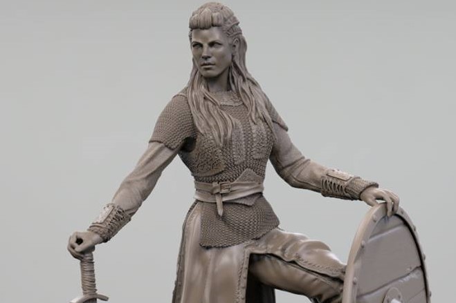 White Wolf Miniatures Show Off Their Shieldmaiden – OnTableTop – Home ...