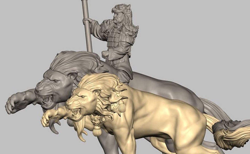 The Fu Dogs Of Watchful I Studios Grow In Size – OnTableTop – Home of ...