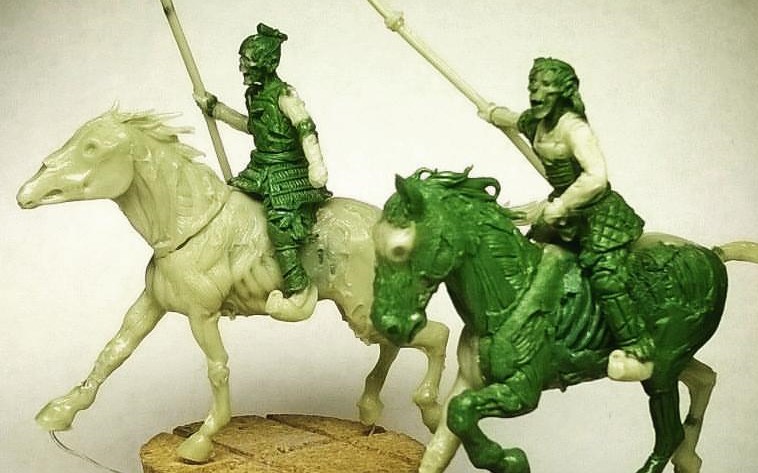 Zenit Work On Undead Samurai Cavalry For Kensei – OnTableTop – Home of ...