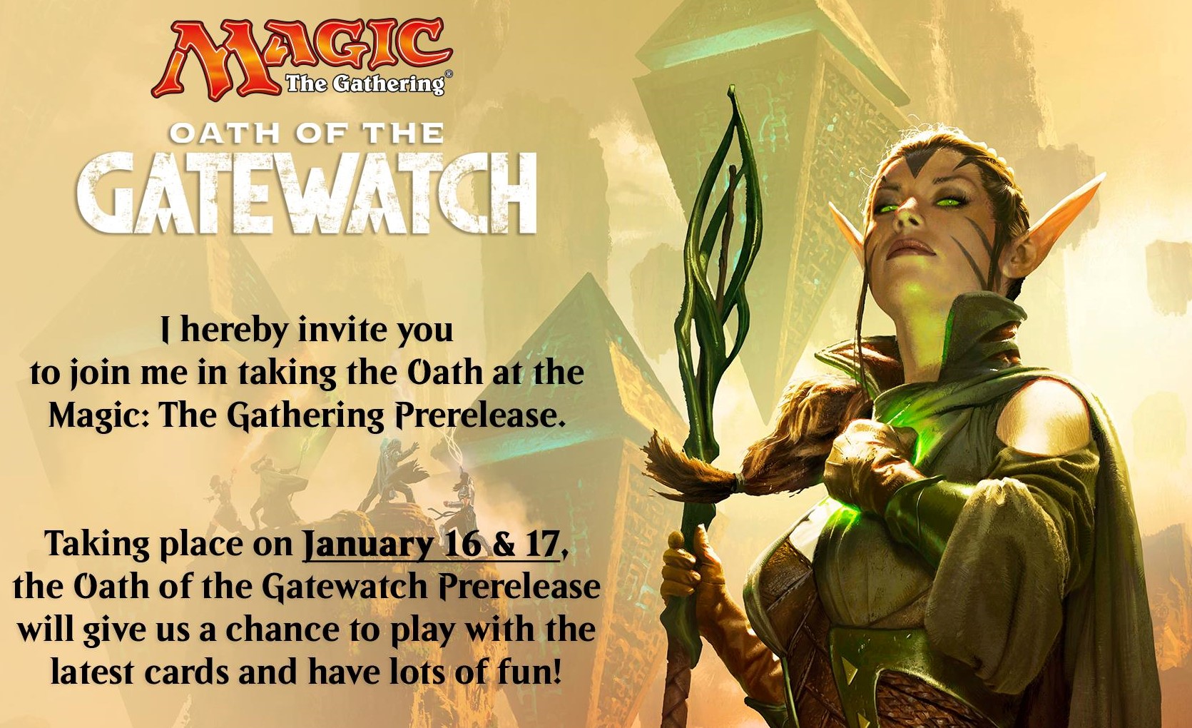 Take The Oath Of The Gatewatch & Unite In Battle During The MTG ...