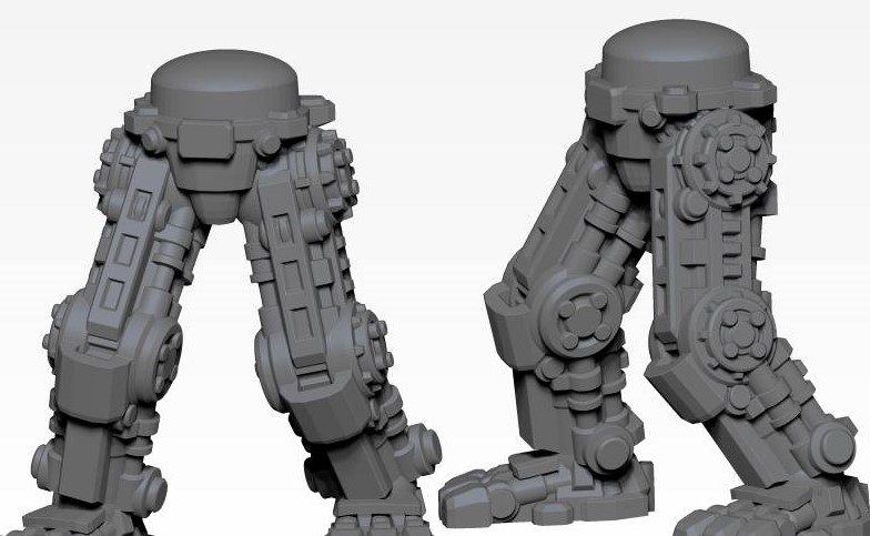 Kit Bash With Bionic Legs From Anvil Industry – OnTableTop – Home of ...