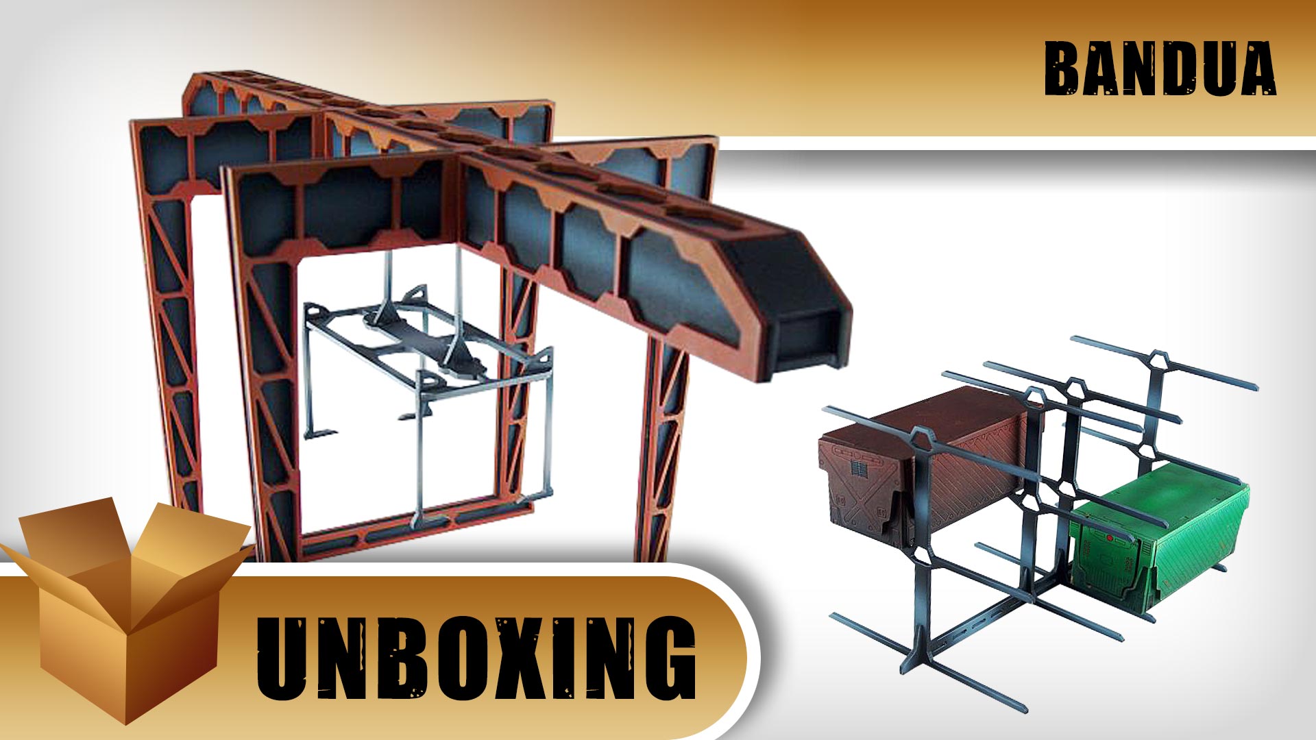 Unboxing: Bandua – Docking Area – OnTableTop – Home of Beasts of War