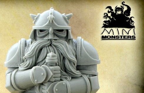 Mini Monsters Stand Stalwart With Dwarven Statues – OnTableTop – Home ...