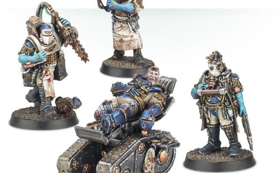 Solar Auxilia Surgeon Primus Aevos Jovan & Medicae Orderlies Up For Pre ...