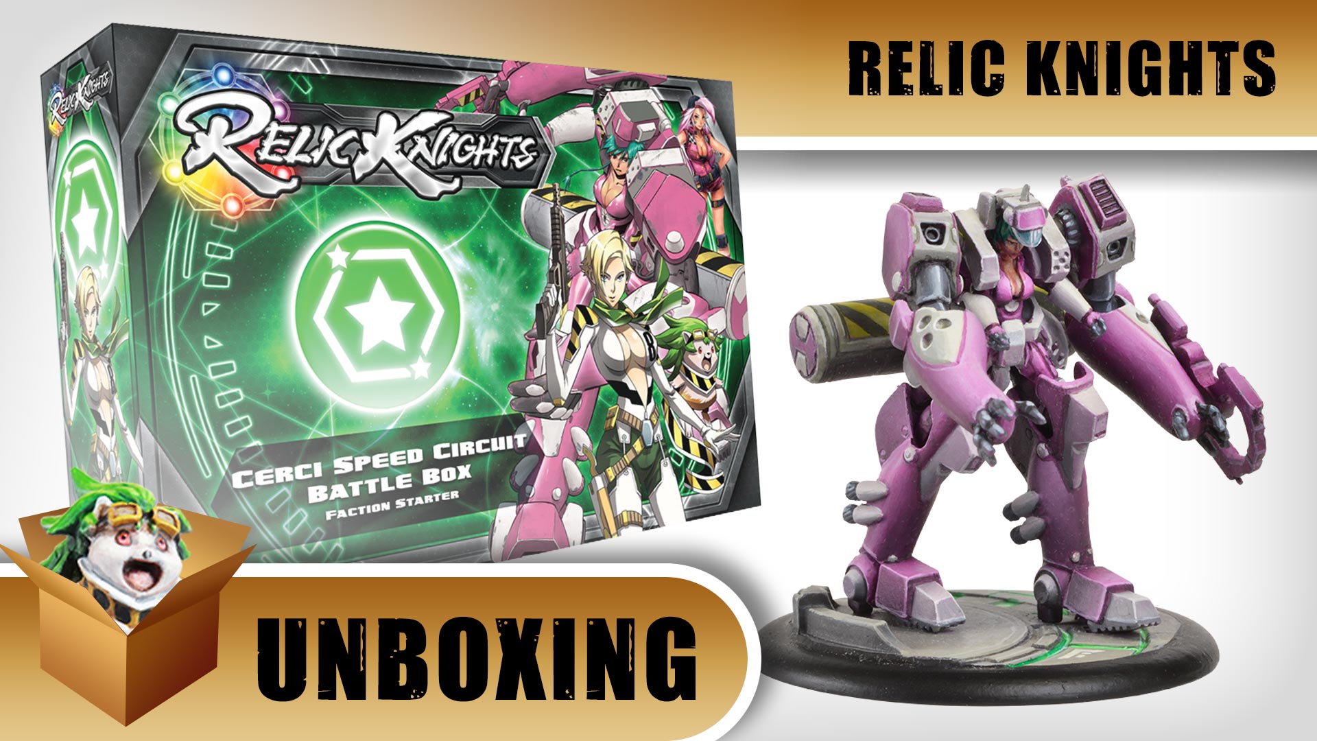 Unboxing: Relic Knights – Cerci Speed Circuit Battle Box – OnTableTop ...