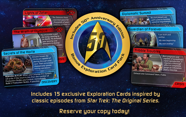 Celebrate The 50th Anniversary Of Star Trek With Promo Cards For ...