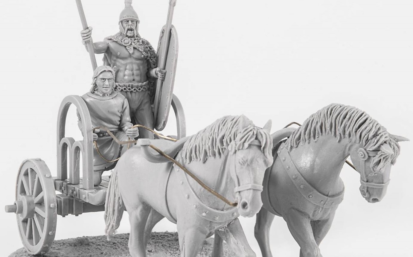A 40mm Celtic Chariot Trundles Out Of V&V Miniatures – OnTableTop ...