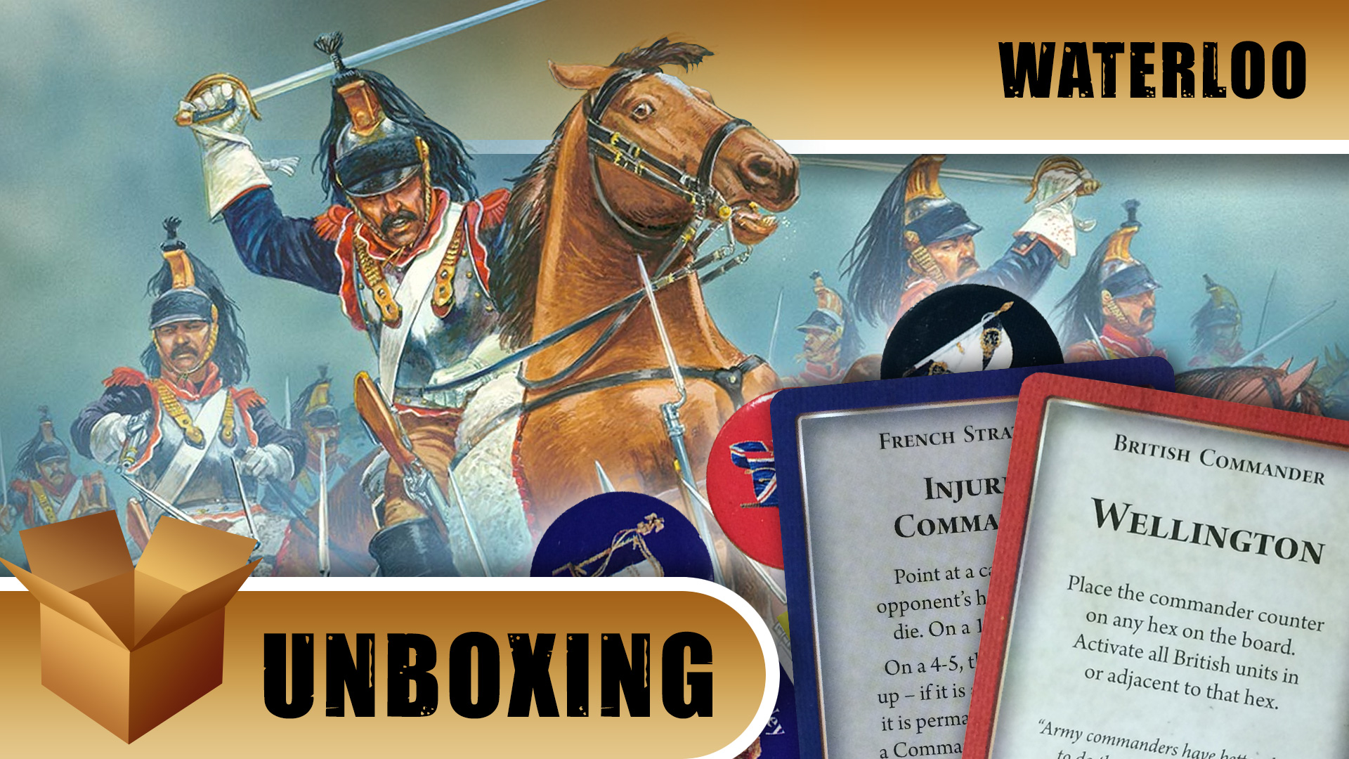 Unboxing: Waterloo – Quelle Affaire! – OnTableTop – Home of Beasts of War