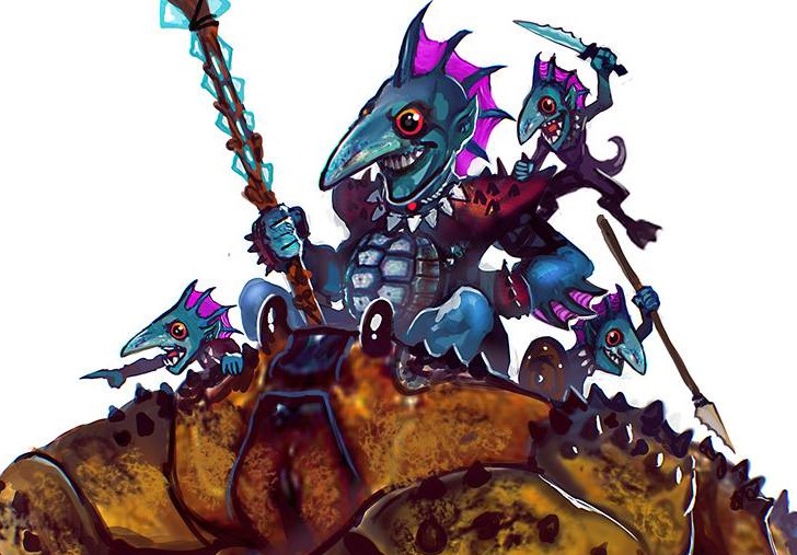 A Sea Goblin Hero Scuttles Out In Glory From AntiMAtter Games ...