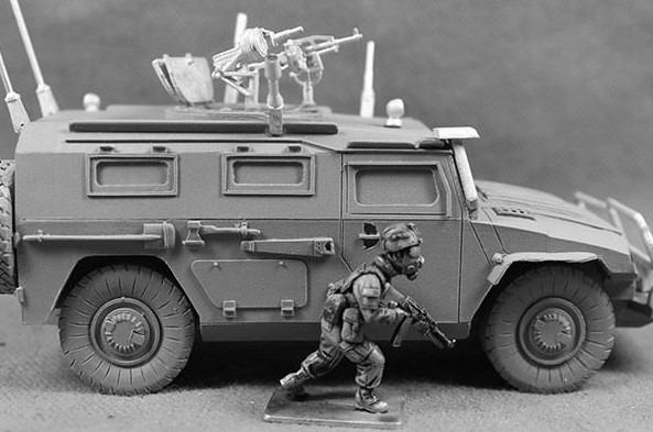 Clamber Into A Gaz Tiger Russian Humvee With Empress Miniatures ...