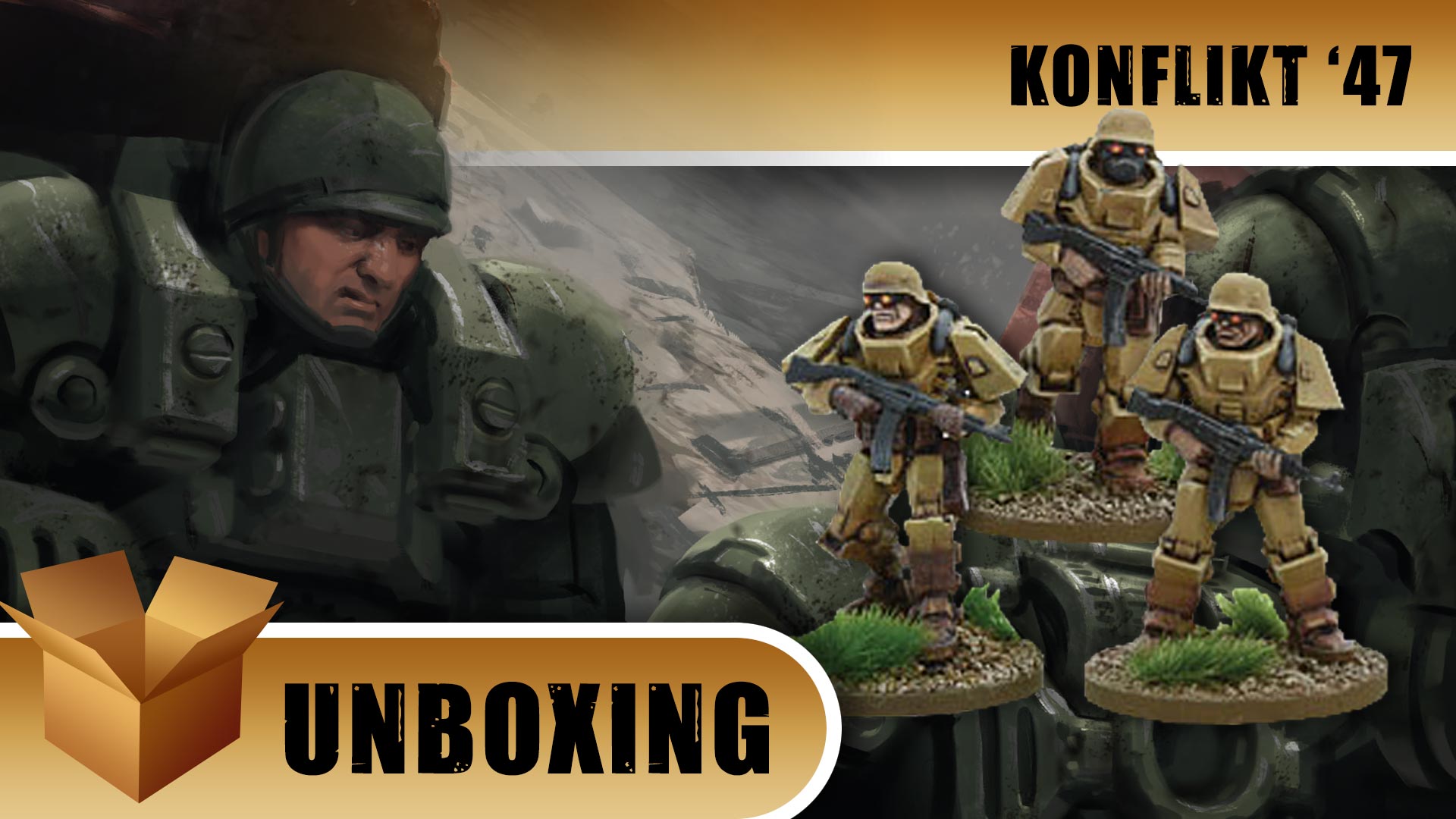 Konflikt ’47 Unboxing: German Heavy Infantry – OnTableTop – Home of ...