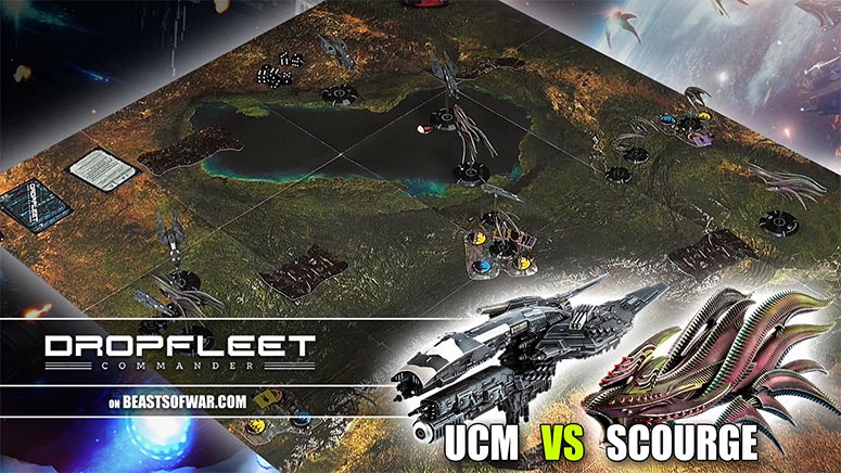 Dropfleet Commander: Demo Game – UCM VS Scourge – OnTableTop – Home of ...
