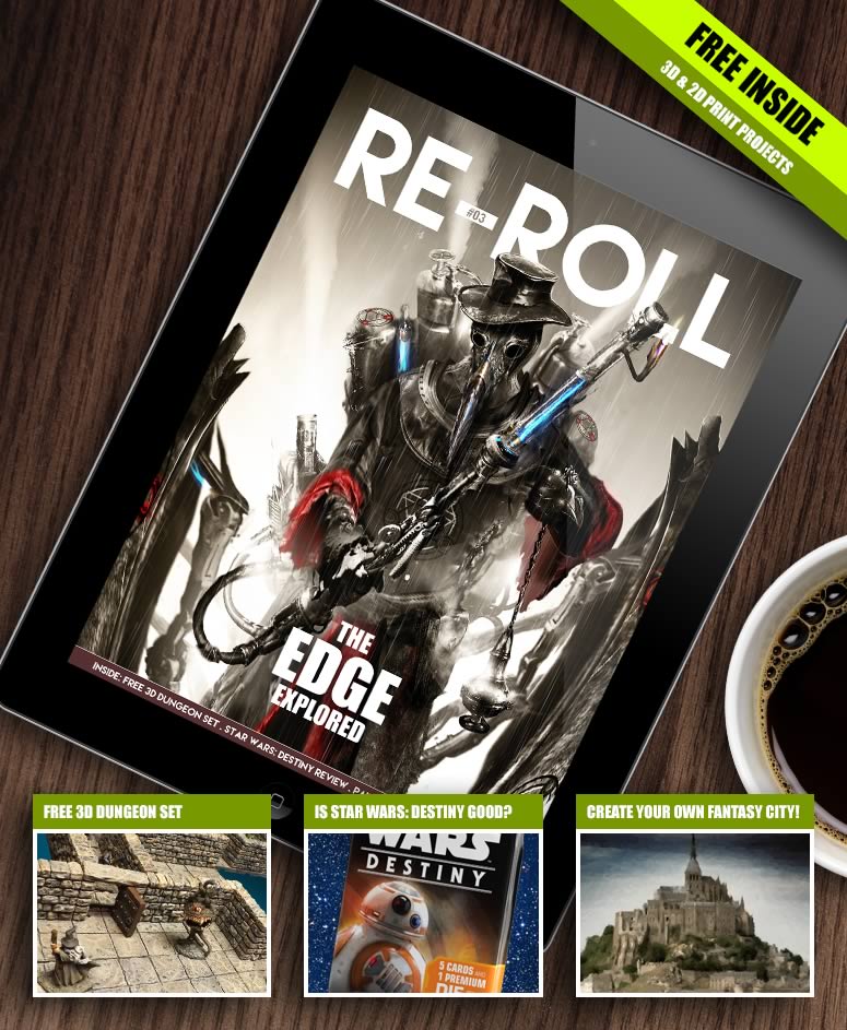 Download Re-Roll Issue #3 Now Last Few Days! – OnTableTop – Home of ...