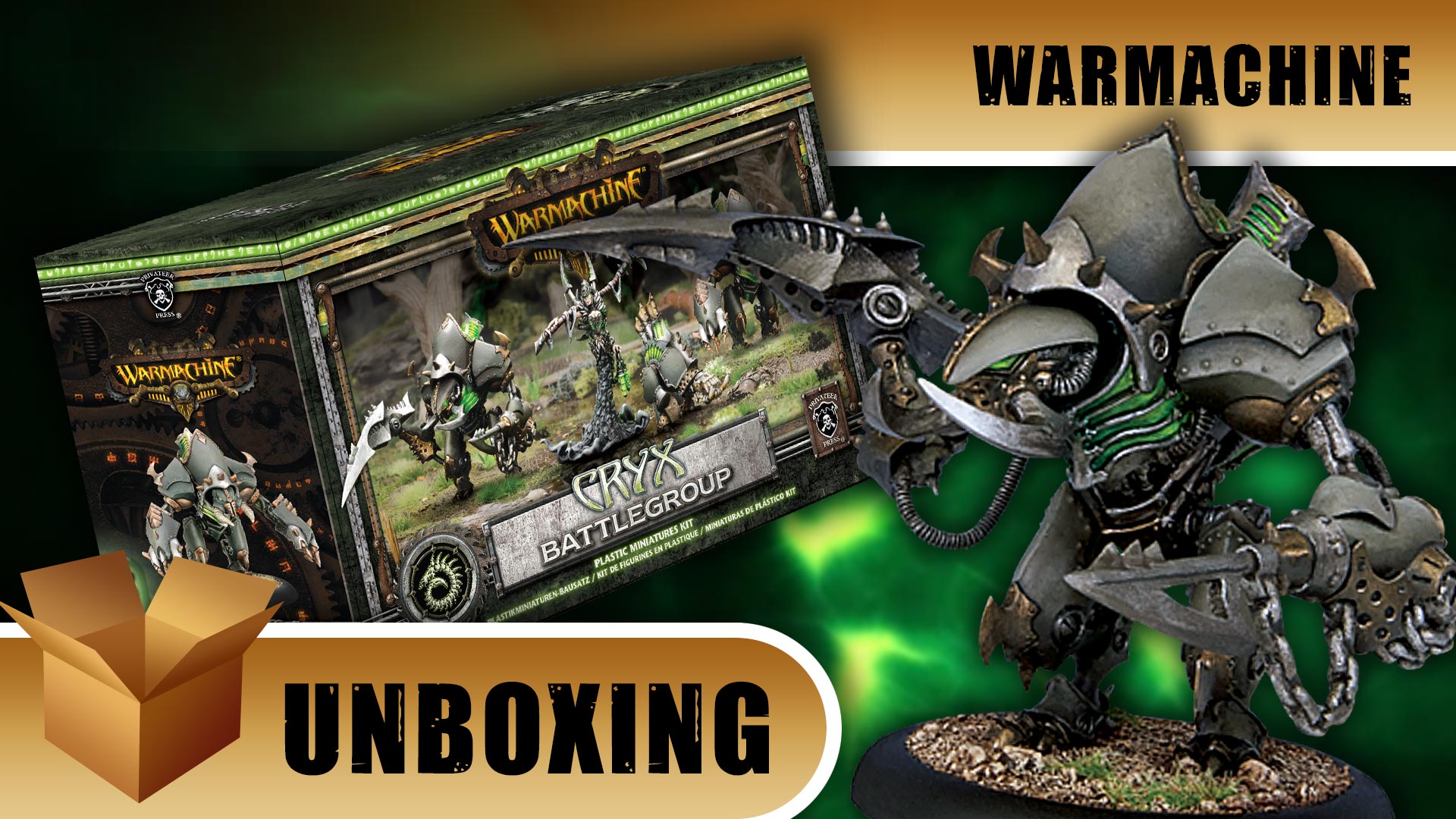 Warmachine Unboxing: Cryx Battlegroup Starter Set – OnTableTop – Home ...
