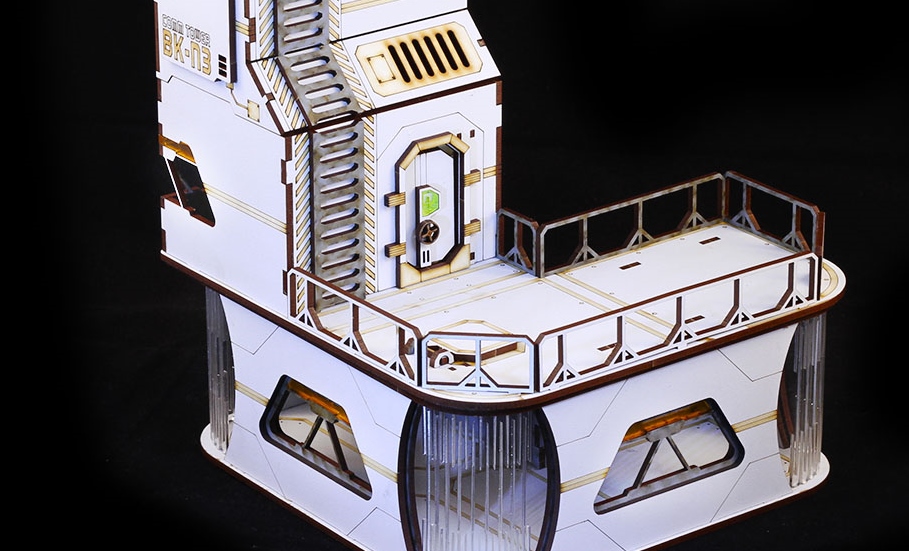 Battle Kiwi Reveals New Sci-Fi Comm Tower & Objective Room Sets ...