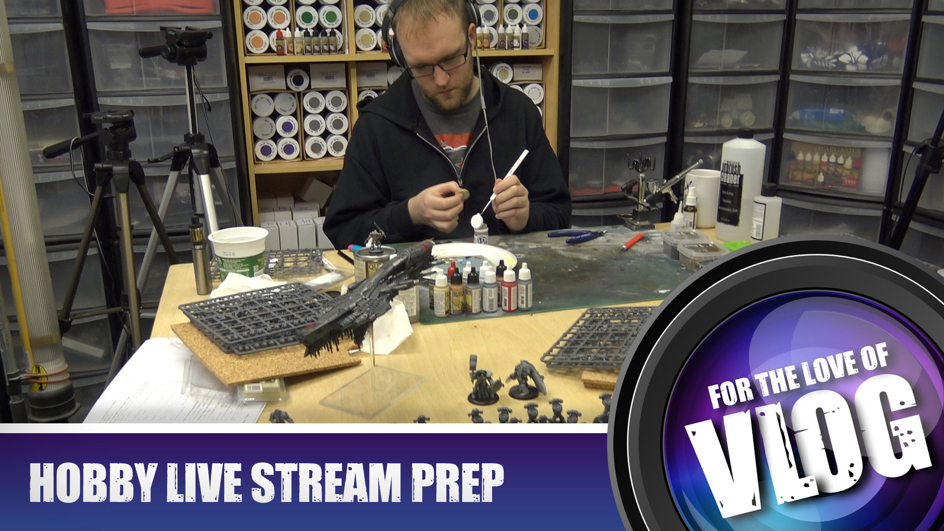 Setting Up For Live Hobby Night Streaming – OnTableTop – Home of Beasts ...