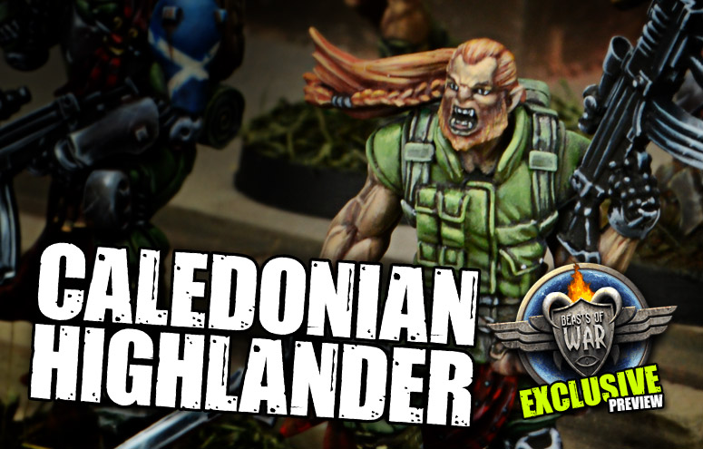 Infinity Sneak Peek: Caledonian Highlander Army Starter Pack ...