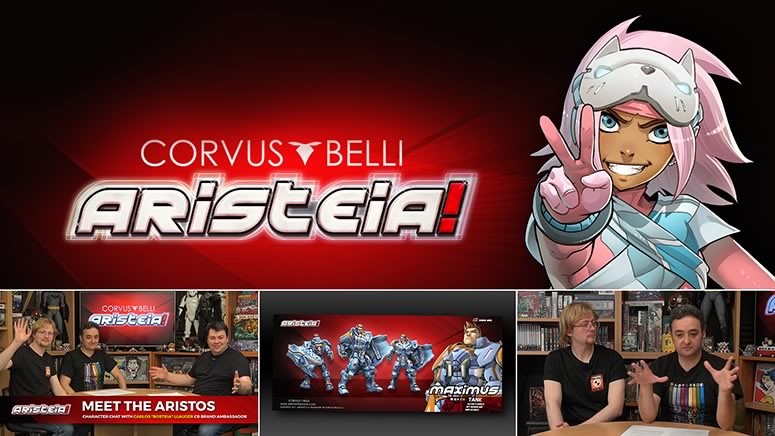 Meet The Aristos Of Aristeia! The New Game From Corvus Belli ...