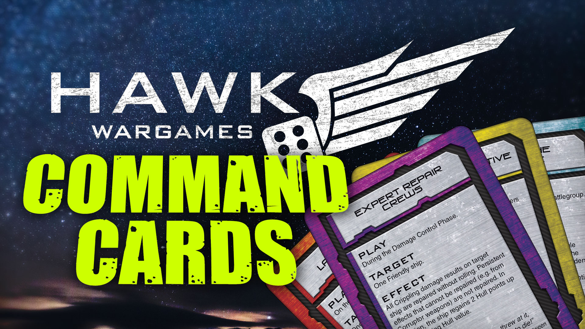 Hawk Wargames: Dropfleet Command Card Variety – OnTableTop – Home of ...