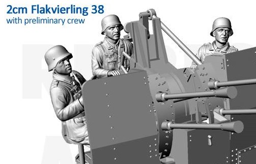 The 2cm Flakvierling 38 Gets Its Crew From Rubicon Models – OnTableTop ...