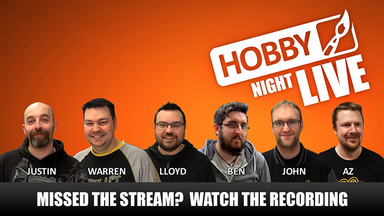 Hobby Night Live: Our Personal Projects [Catch Up Now] – OnTableTop ...