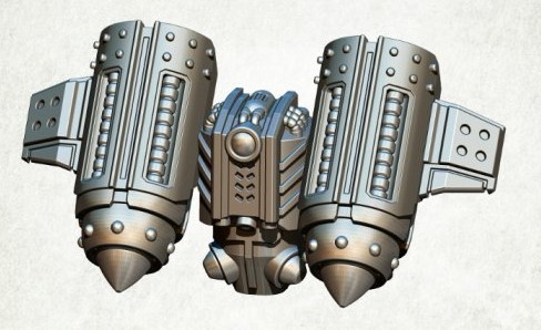 Kromlech Zip Off On Hunter Pattern Jump Packs – OnTableTop – Home of ...