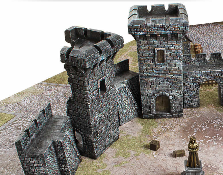GAMEMAT.eu Release Medieval Town Sets Including Castle, Houses & Mat ...