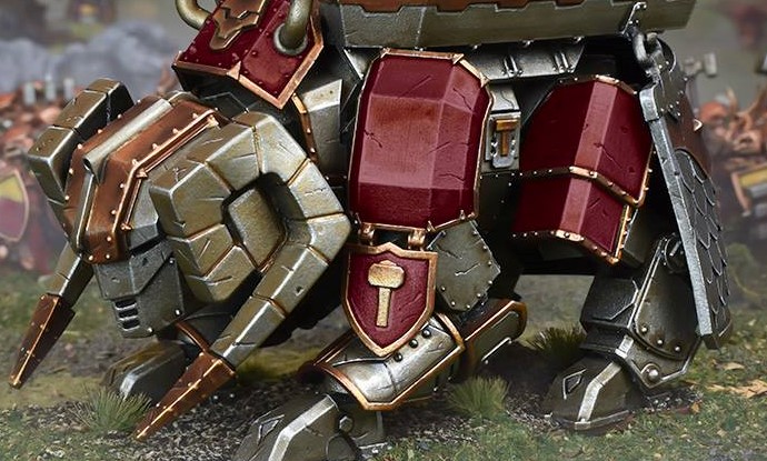 The Dwarf Steel Behemoth Stomps Into Kings Of War From Mantic ...