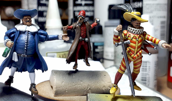 Painted Resin Miniatures Pop Up For TTCombat’s Carnevale – OnTableTop ...